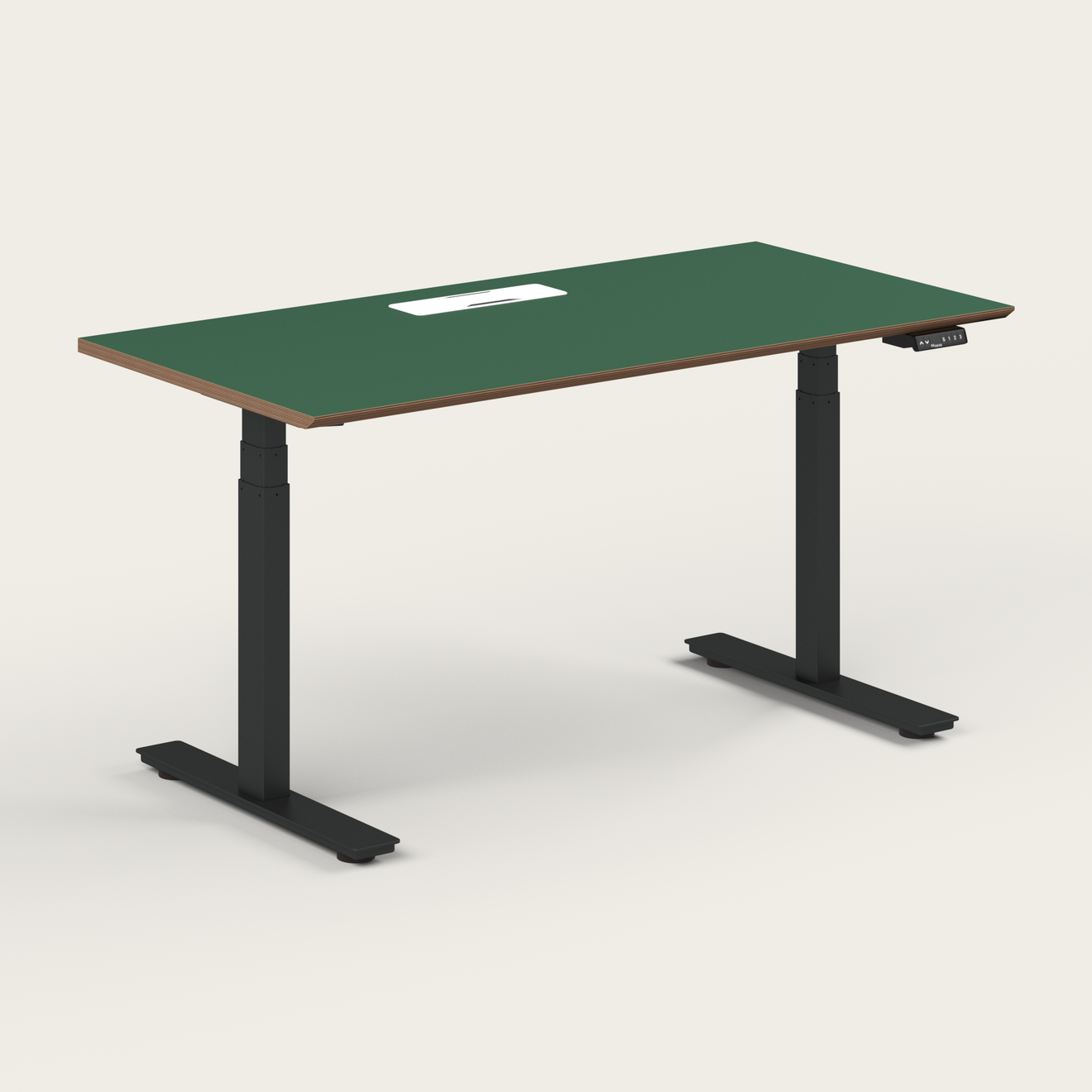 Single Sit-Stand Desk | Adjustable sit stand desk | Recess