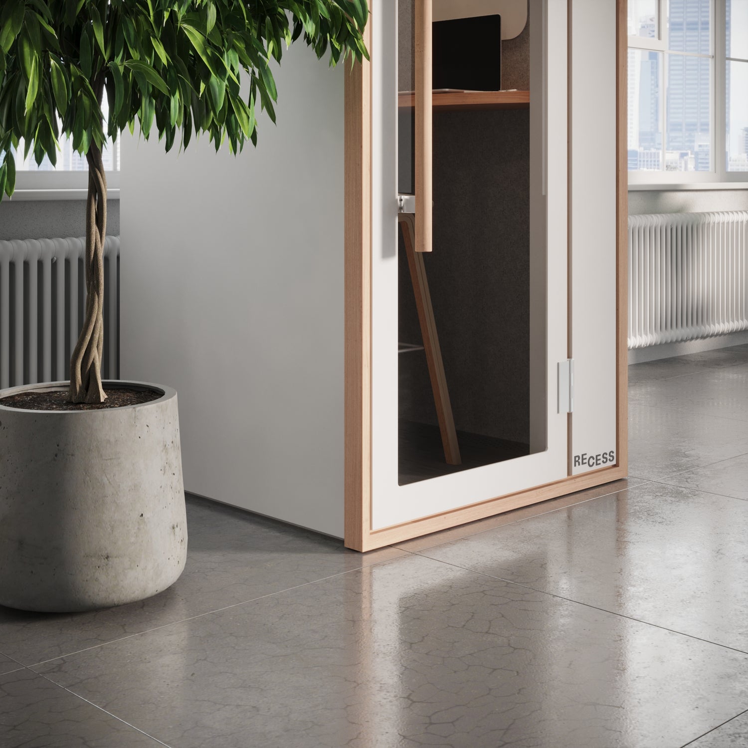 The Nook | Soundproof Booths | Sustainable Office Pods | Recess